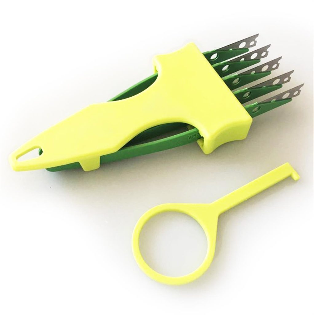 Multi Blade Scoring Tool Griffe with 6 Green Grignettes – Scoritech USA
