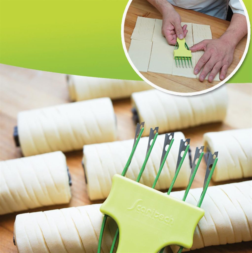 Multi Blade Scoring Tool Griffe with 6 Green Grignettes - Scoritech USA