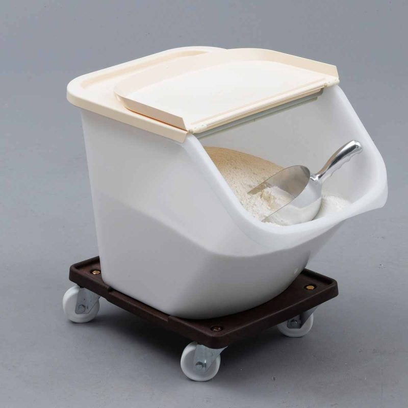 Brown Trolley for Containers - Scoritech USA
